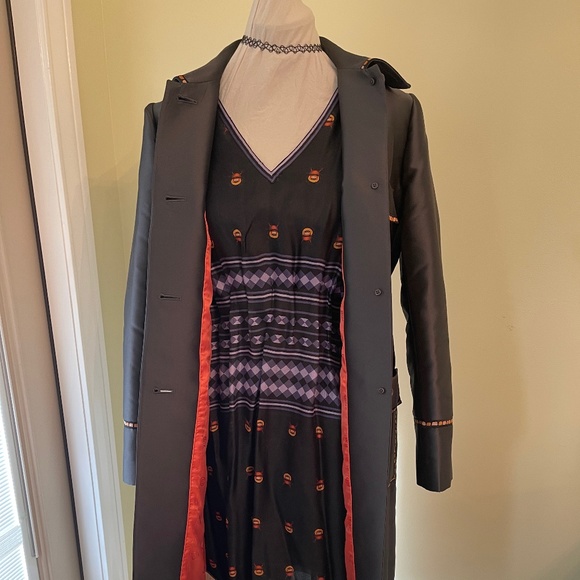 Leon Max | Dresses | Silk Dress With Matching Jacket By Leon Max ...